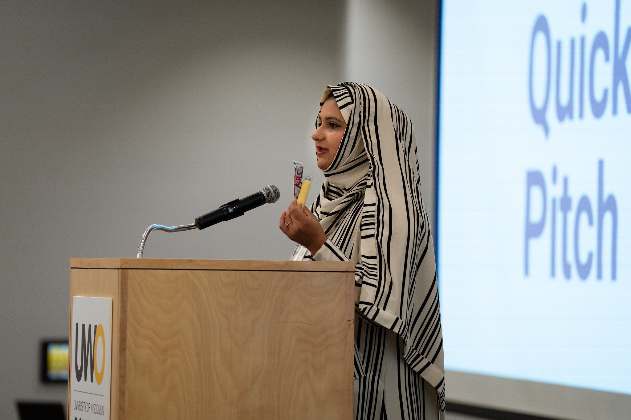 Food science graduate student Areeba Ali wins WiSys Quick Pitch state ...